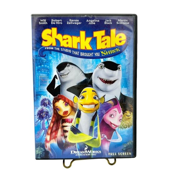 Media | Shark Tale Dvd 204 Full Screen Edition Dreamworks Animation ...